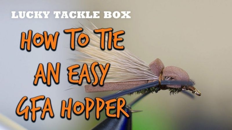 Fly Tying - Hopper Variant With Colton Orbaker